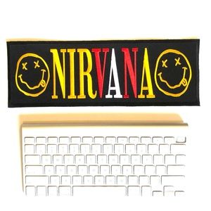 Accessories | Nirvana Patch Iron On Grunge Band Back Jumbo Diy | Poshmark